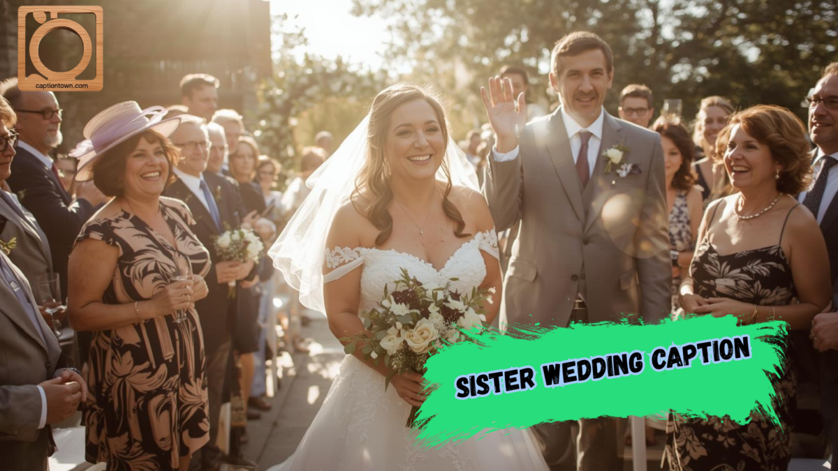 550+ Sister Wedding Caption for Instagram 2025–2026